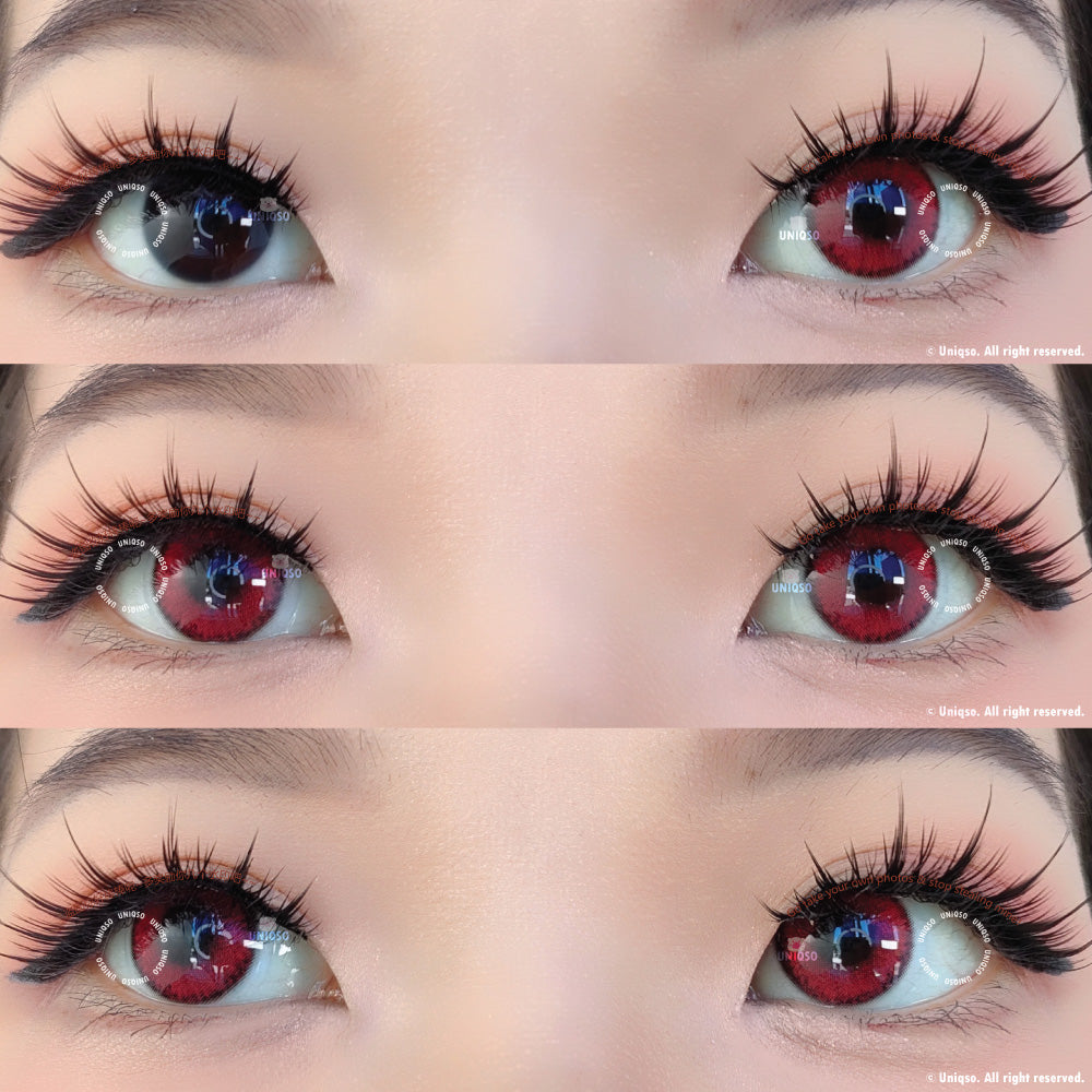 Vampire Red Contacts | Annabelle Red Contacts | Colored Contacts – UNIQSO