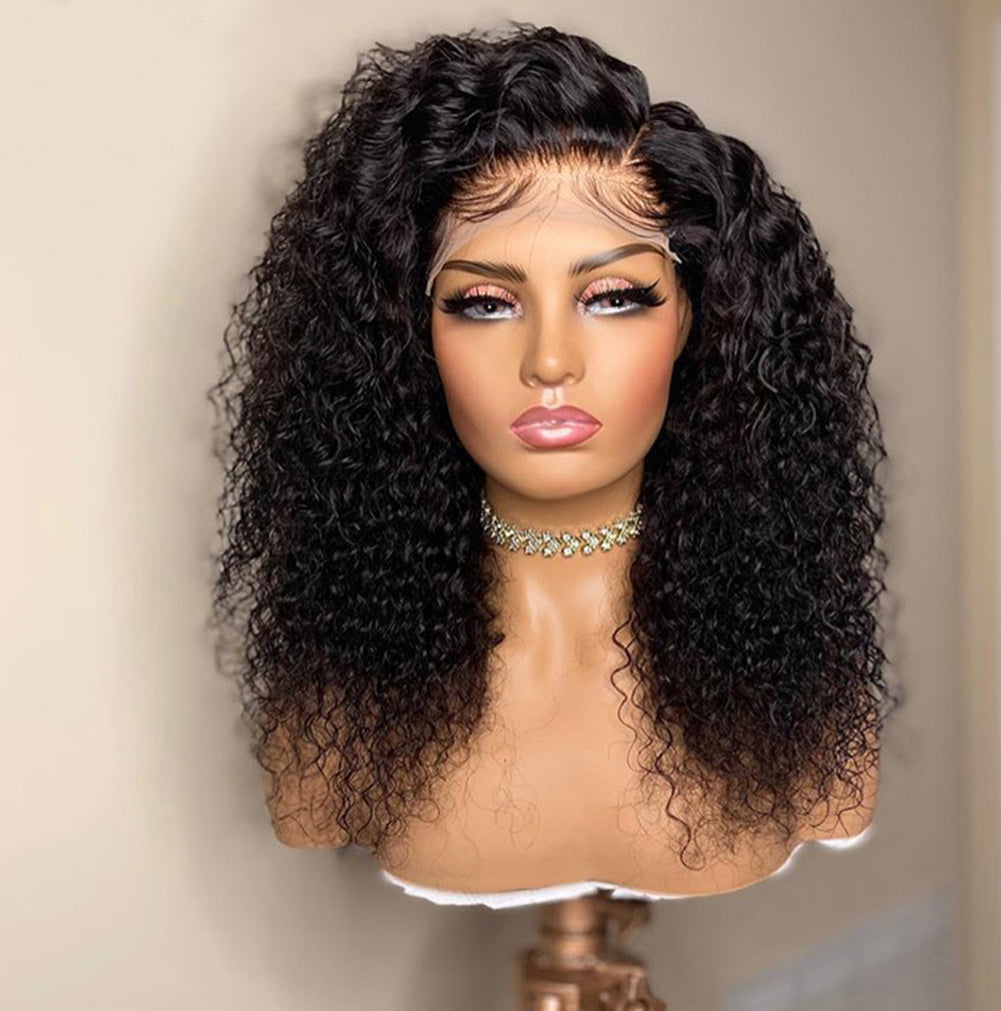 Premium Wig - Dazzling Curls Small Volume Front Lace Wig – UNIQSO