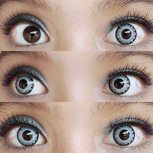 Vampire Crazy Grey Cosplay Contacts | Halloween Contacts – UNIQSO