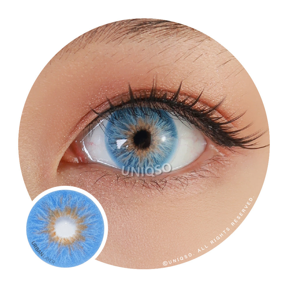 Urban Layer Avatar Blue Colored Contacts – UNIQSO