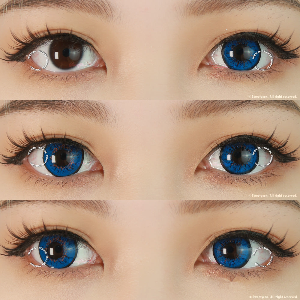 Sweety Sky Blue Colored Contacts – UNIQSO