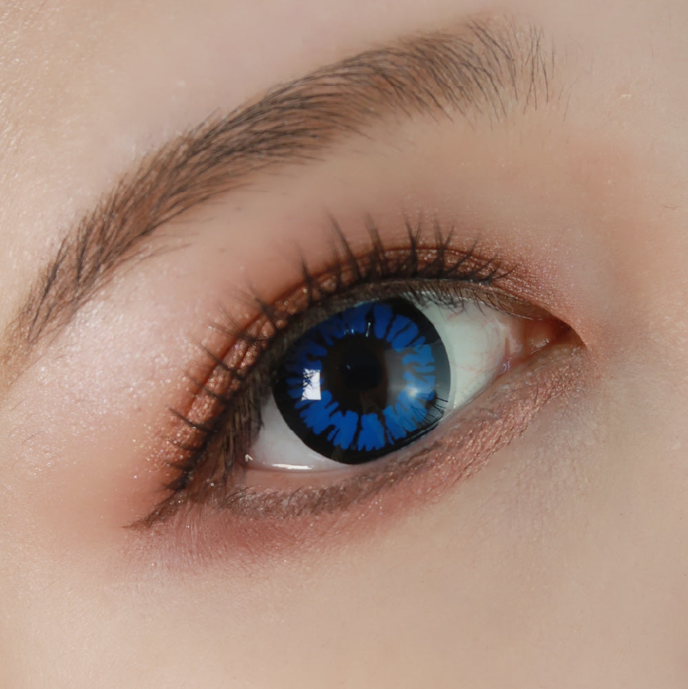 Sweety Crazy BT Blue Colored Contacts – UNIQSO