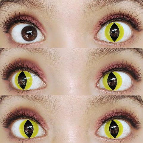 Yellow Contacts I Yellow Colored Contacts | Yellow Eye Contacts – Page ...