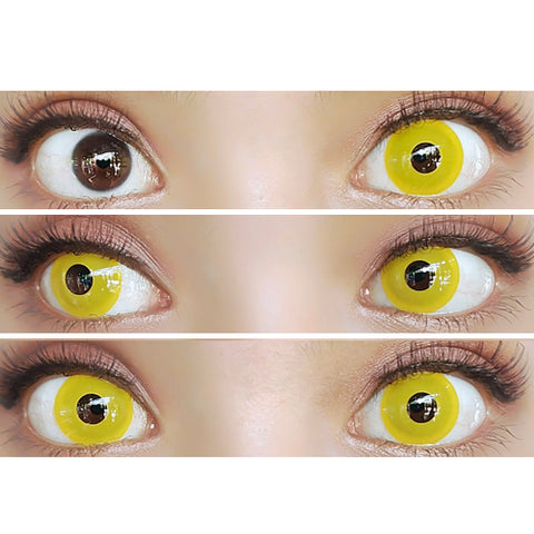 Yellow Contacts I Yellow Colored Contacts | Yellow Eye Contacts – Page ...