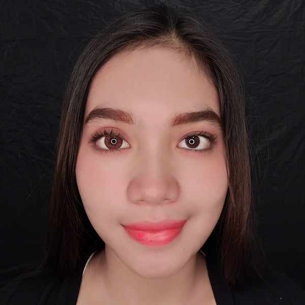 Captivate with Cute Western Eyes Puffy Hazel Colored Contact Lenses – UNIQSO