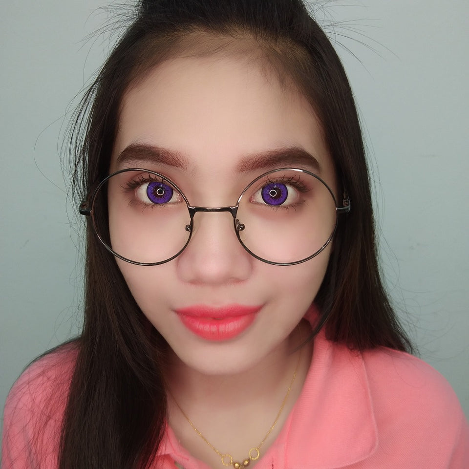 Sweety Sky Violet Colored Contacts – UNIQSO