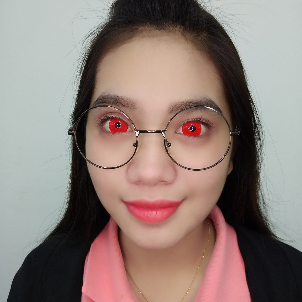 Sweety Mini Sclera Contacts Red Sclera / Daredevil – UNIQSO