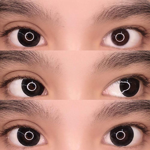 Black Contacts: Intensify Your Gaze with Striking Black Lenses – UNIQSO