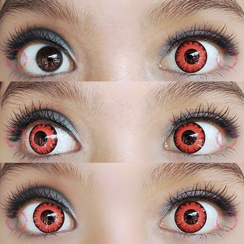 Red Vampire Eye Contacts