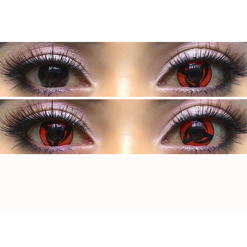 Sasuke Sharingan & Rinnegan Contacts: Naruto Contact Lenses – UNIQSO