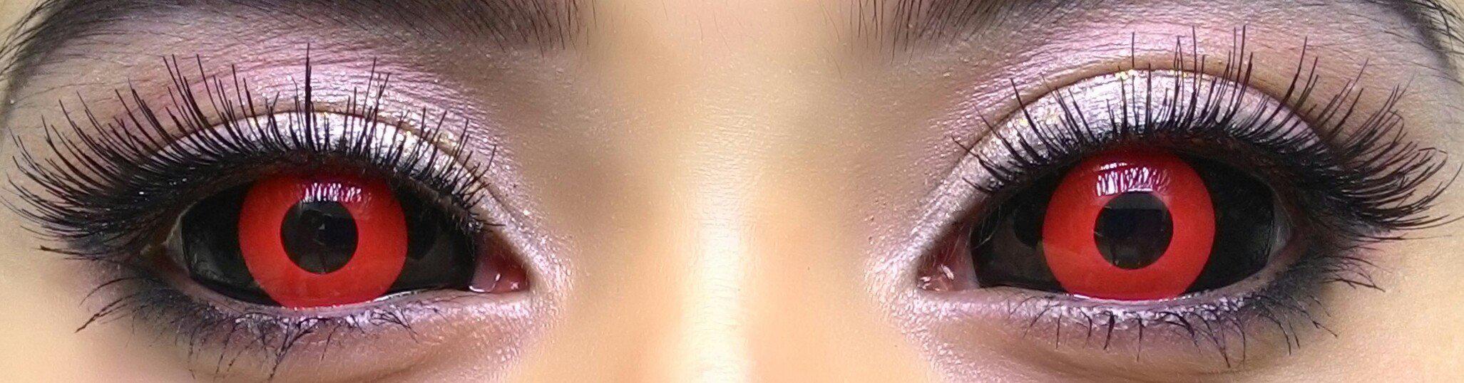 Sclera Contacts Tokyo Ghoul - Red Ghoul/Gremlin – UNIQSO