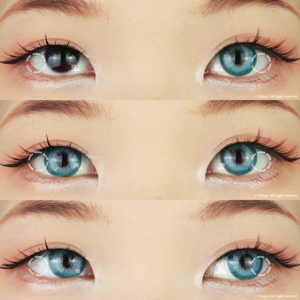 Twinkle Eye Blue Contacts Colored Contacts – UNIQSO