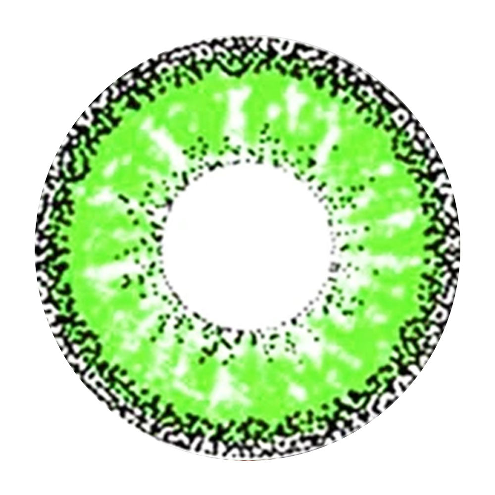 Kazzue Vivid Brilliant Green Colored Contacts – UNIQSO