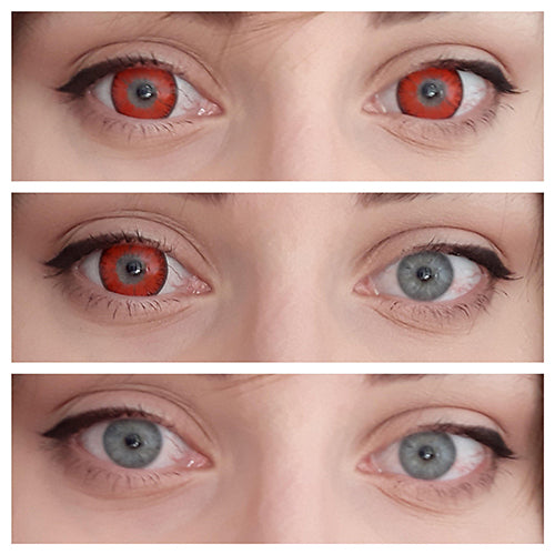 FDA Approved - Best Red Colored Contacts with Prescription – UNIQSO