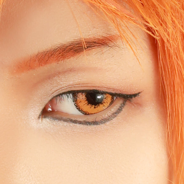 Kazzue Vivid Brilliant Orange Colored Contacts – UNIQSO