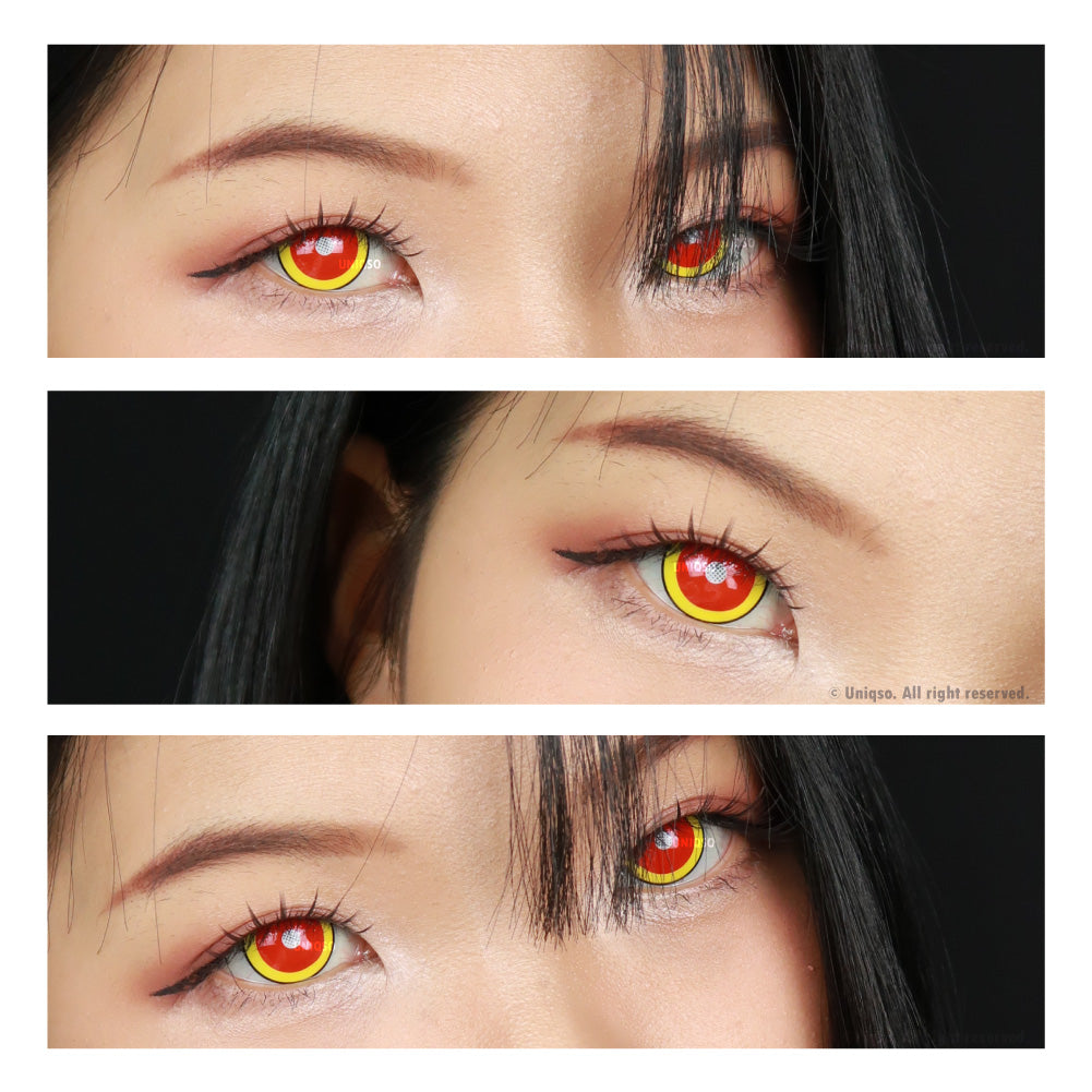 Demon Slayer Rengoku Kyojuro Eye Colored Contacts – UNIQSO