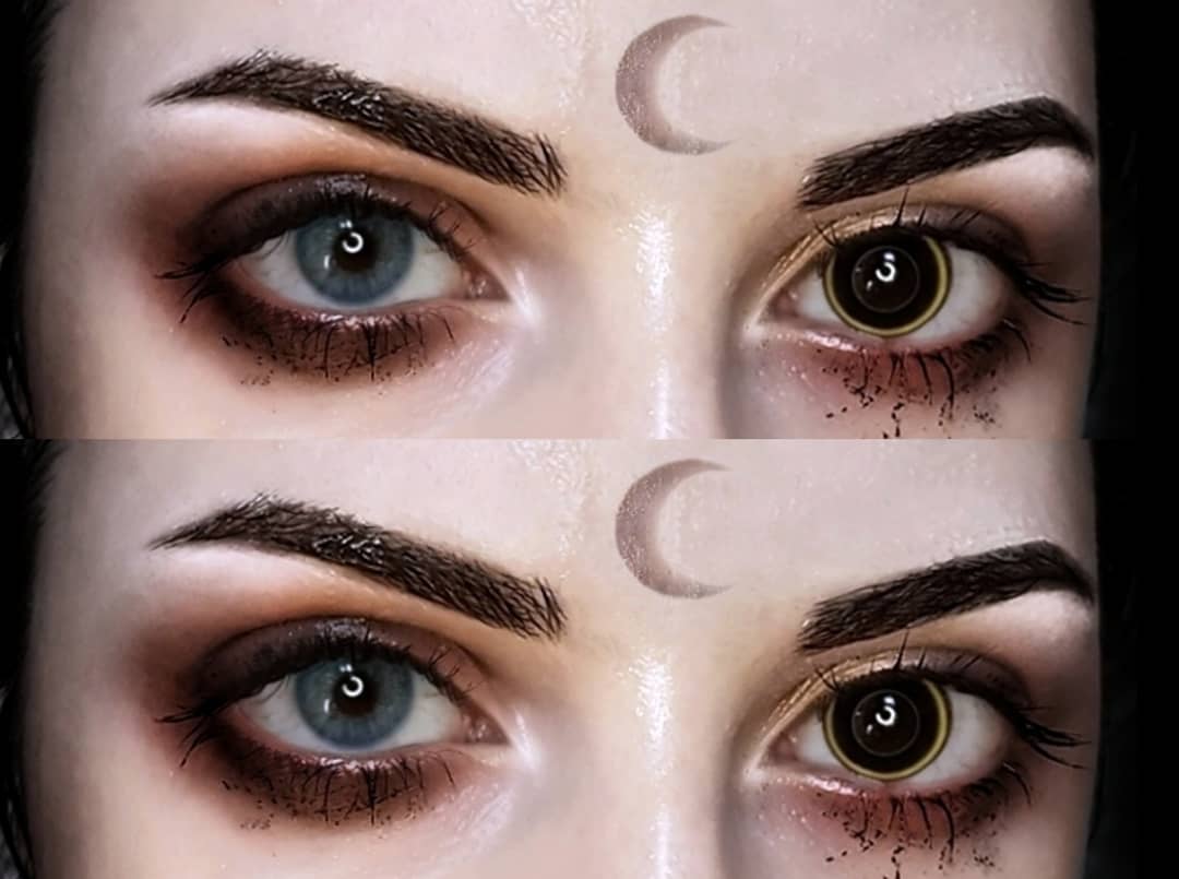 Sweety Crazy Eclipse Halloween Contacts – UNIQSO