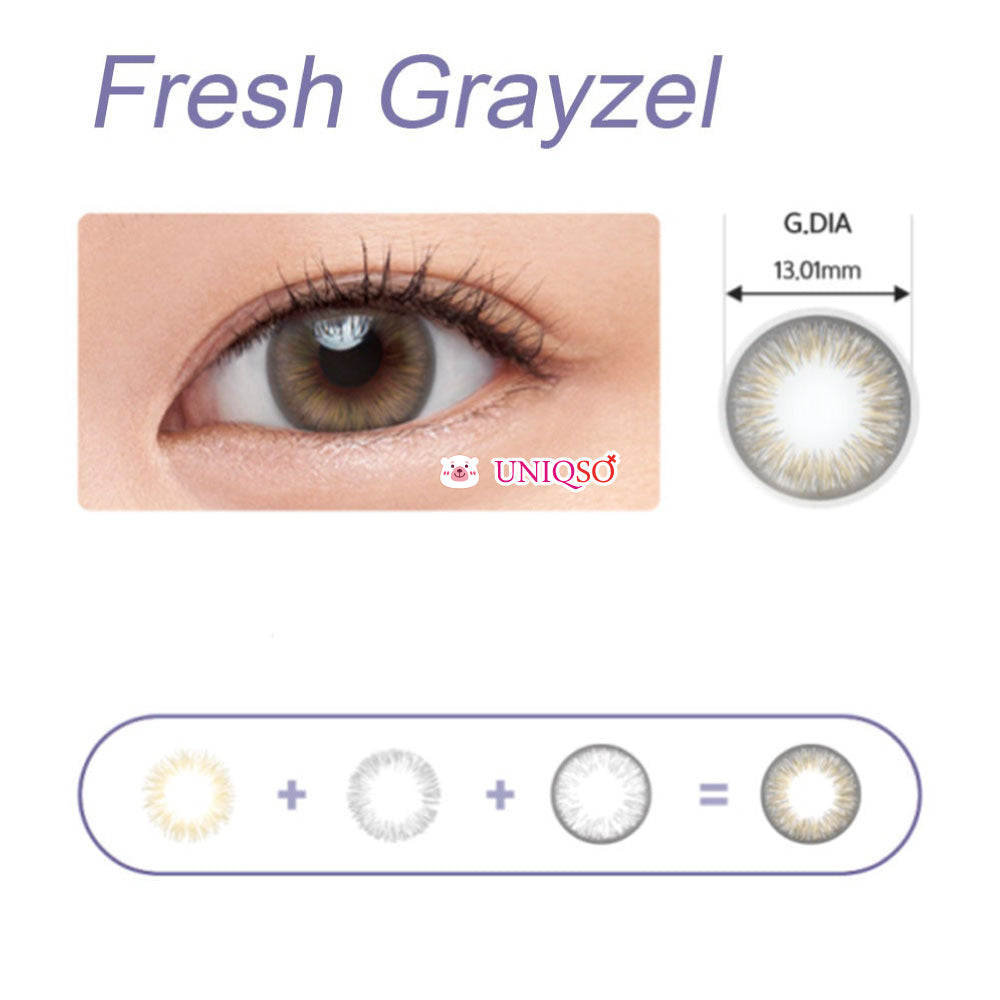 Acuvue Define Fresh Grayzel: Natural-Looking Branded Colored Contacts – UNIQSO