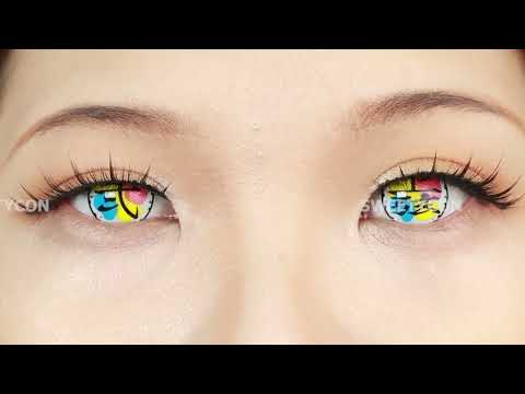 Doma Contact Lenses: Embody Demon Slayer Douma with Stunning Eyes – UNIQSO