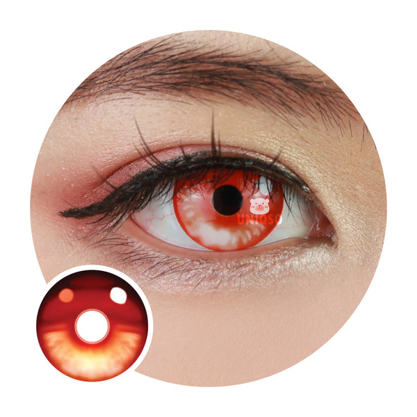 Sweety Anime Gradient Orange | Prescription | Colored Contacts – UNIQSO