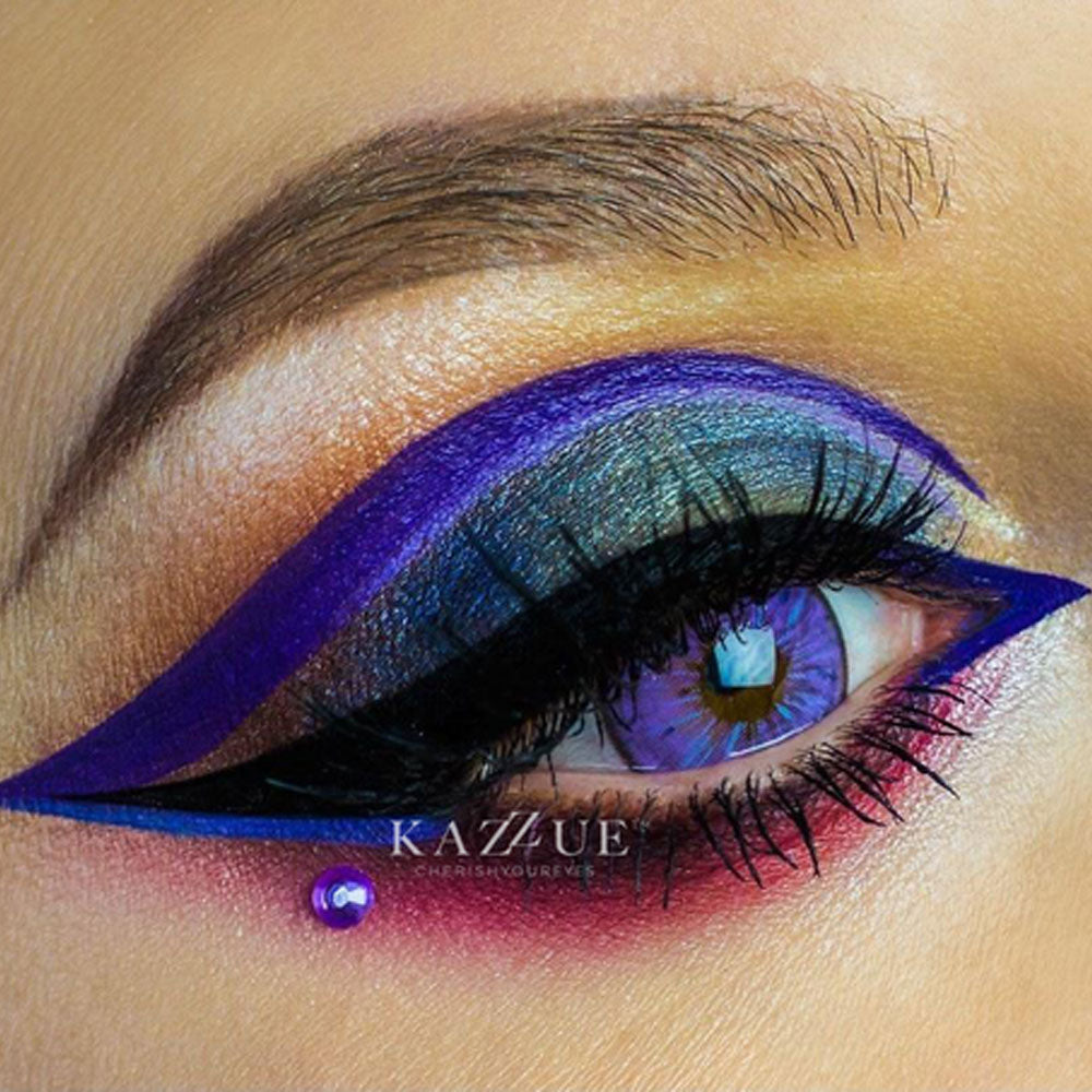 Kazzue Legacy Violet Colored Contacts – UNIQSO