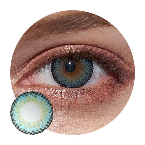 Neo Vision Toric - 3 Tones Blue Colored Contacts For Astigmatism – UNIQSO