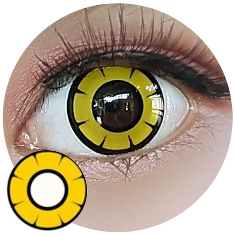 Yellow Contacts I Yellow Colored Contacts | Yellow Eye Contacts – UNIQSO