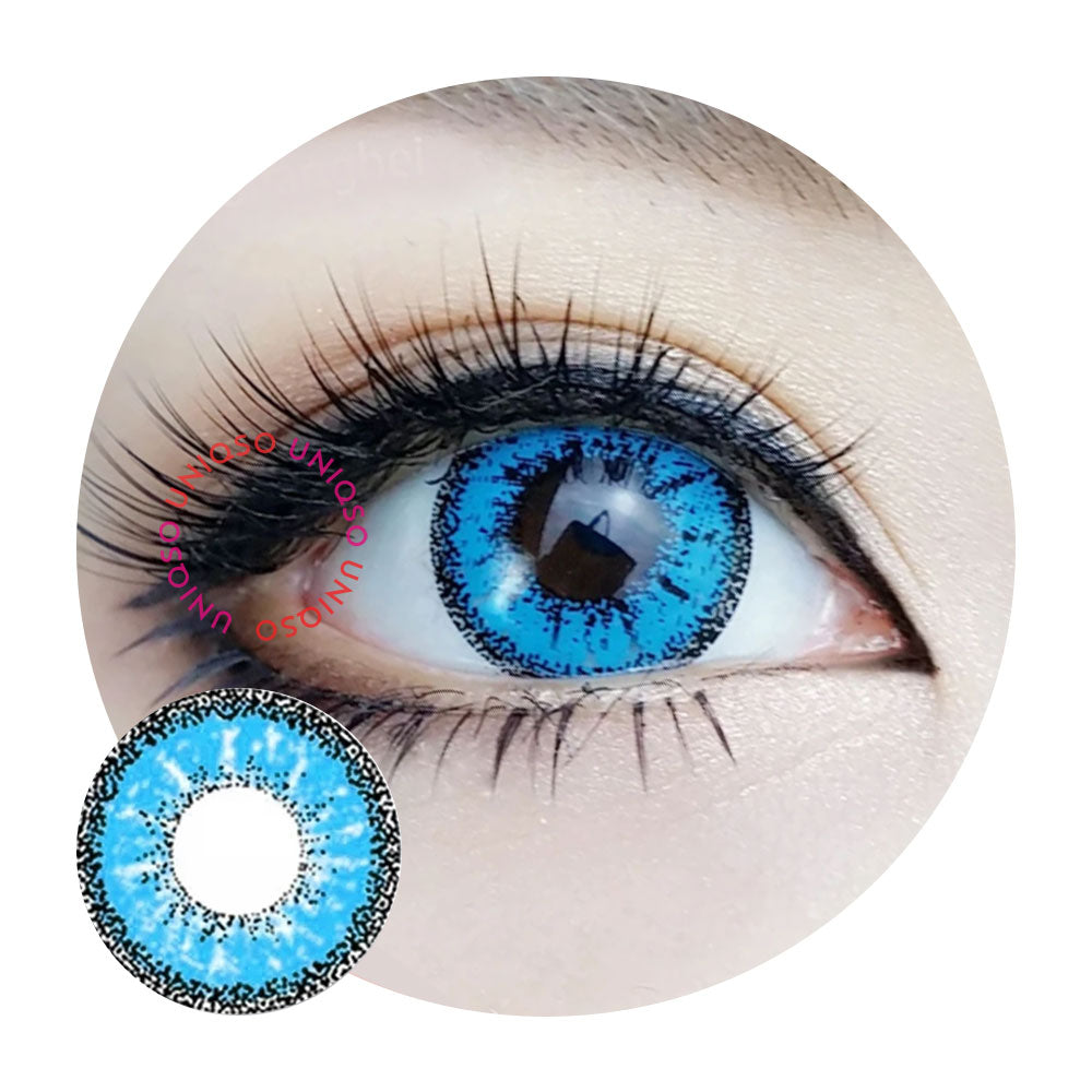 Bright Blue Eye Contacts