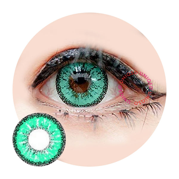 Kazzue Vivid Brilliant Turquoise Colored Contacts – UNIQSO